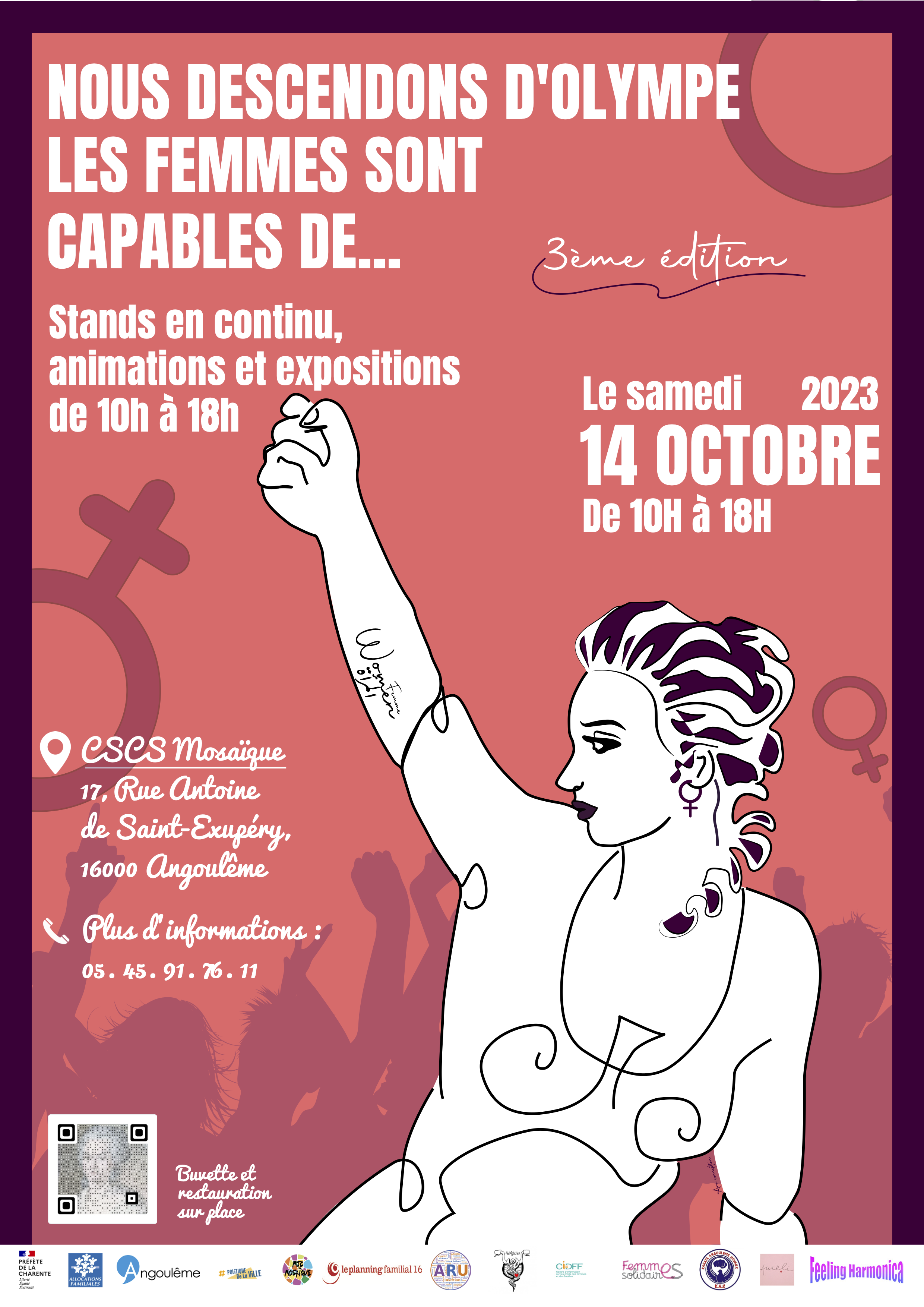 Nous descendons d’Olympe IIIème édition – Association MJC Mosaïque